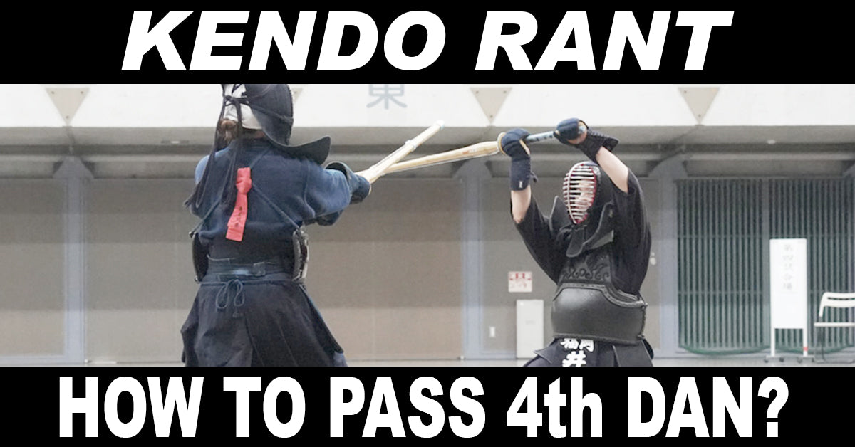 [KENDO RANT] - How to Pass 4th Dan? Kendogi Storage? – KendoStar ...