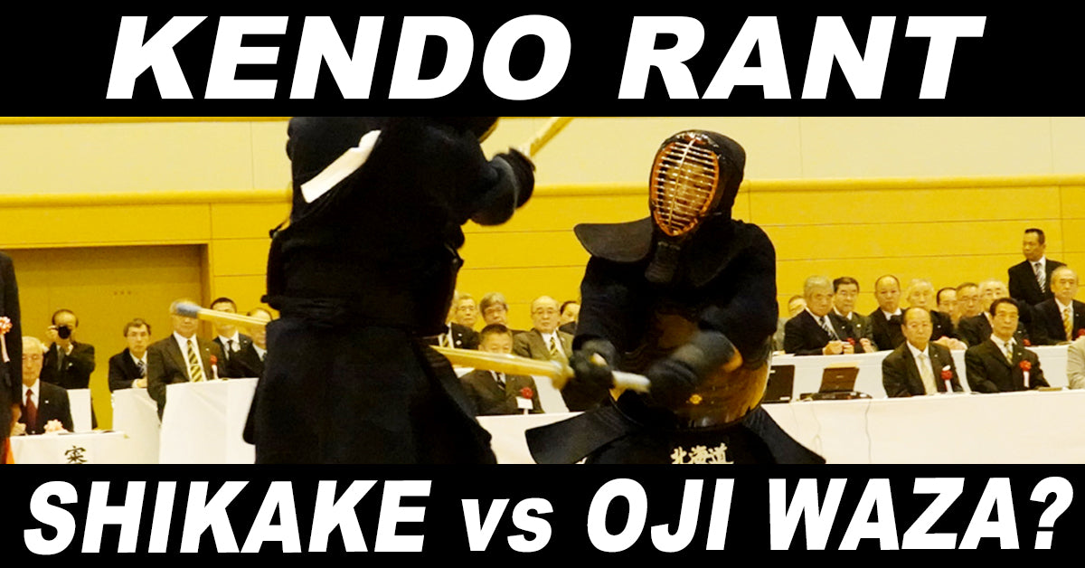 [KENDO RANT] - Shikake vs Ouji Waza? Using the Shinai as a Sword ...
