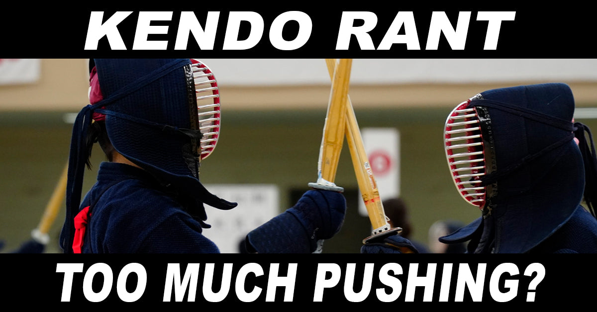 [KENDO RANT] - Too Much Pushing? Wide Stances? – KendoStar International
