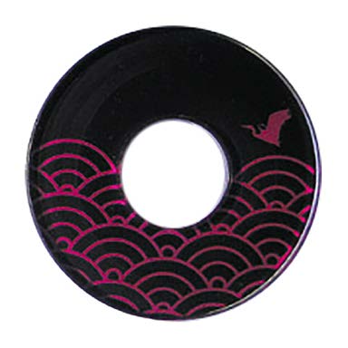 Deluxe Decorated Plastic Tsuba - Wine Namichidori – KendoStar International